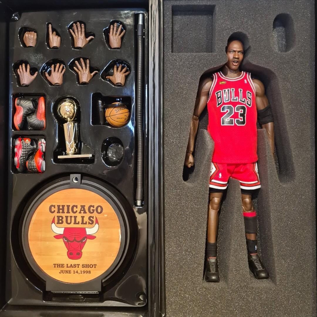二手 1/6 Enterbay RM-1058 NBA Michael Jordan series 2 the last shot, 興趣及 ...