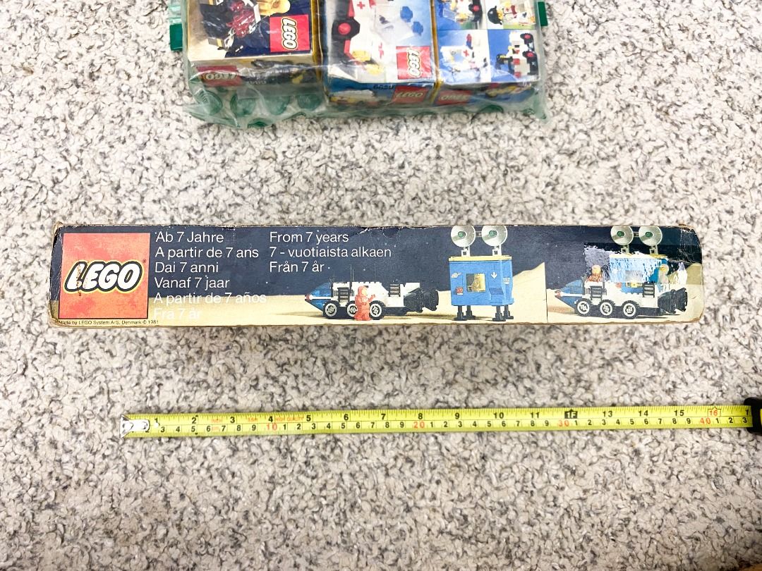 中古 1981年 絕版 LEGO LEGOLAND 6927 (有盒+ 廣告紙 + 說明書) Space Classic All ...
