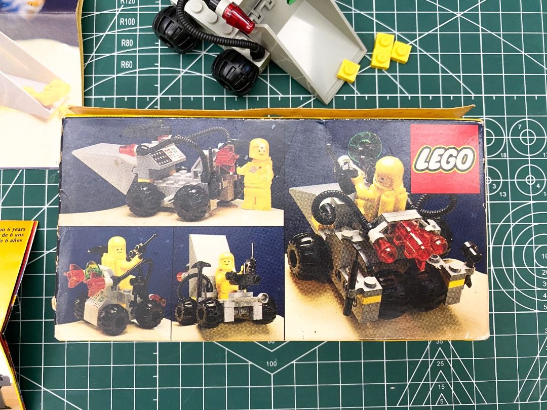 中古 1985年 絕版 LEGO LEGOLAND 6847 (有盒+ 廣告紙 + 說明書) Space Classic Space ...