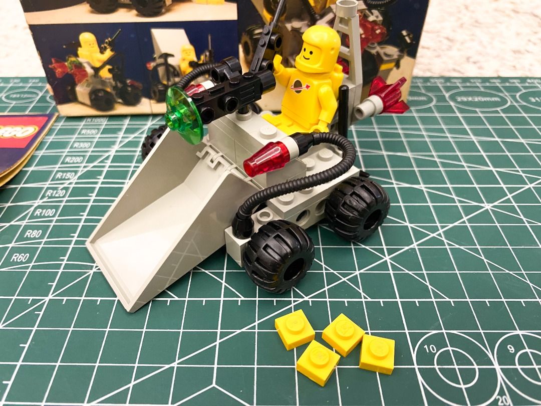 中古 1985年 絕版 LEGO LEGOLAND 6847 (有盒+ 廣告紙 + 說明書) Space Classic Space ...