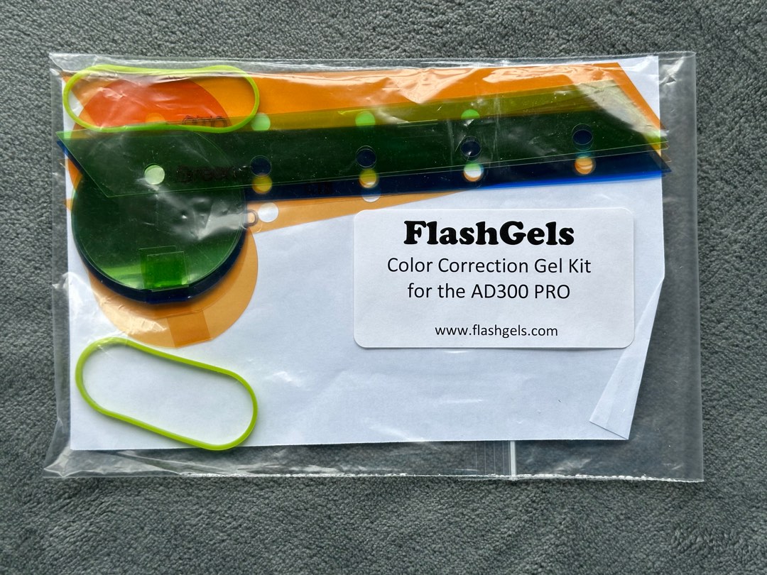新淨 FlashGels - Color Correction Gel Kit for Godox AD300 Pro, 攝影器材, 攝影配件 ...