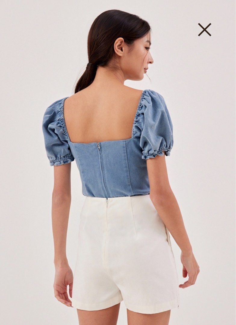 Aeris Broderie Skort, Women's Fashion, Bottoms, Shorts on Carousell