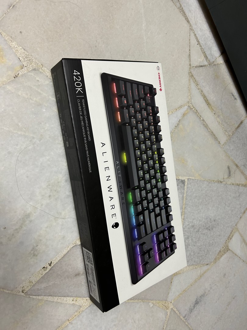 Alienware Tenkeyless Gaming Keyboard - AW420K, Computers & Tech, Parts ...
