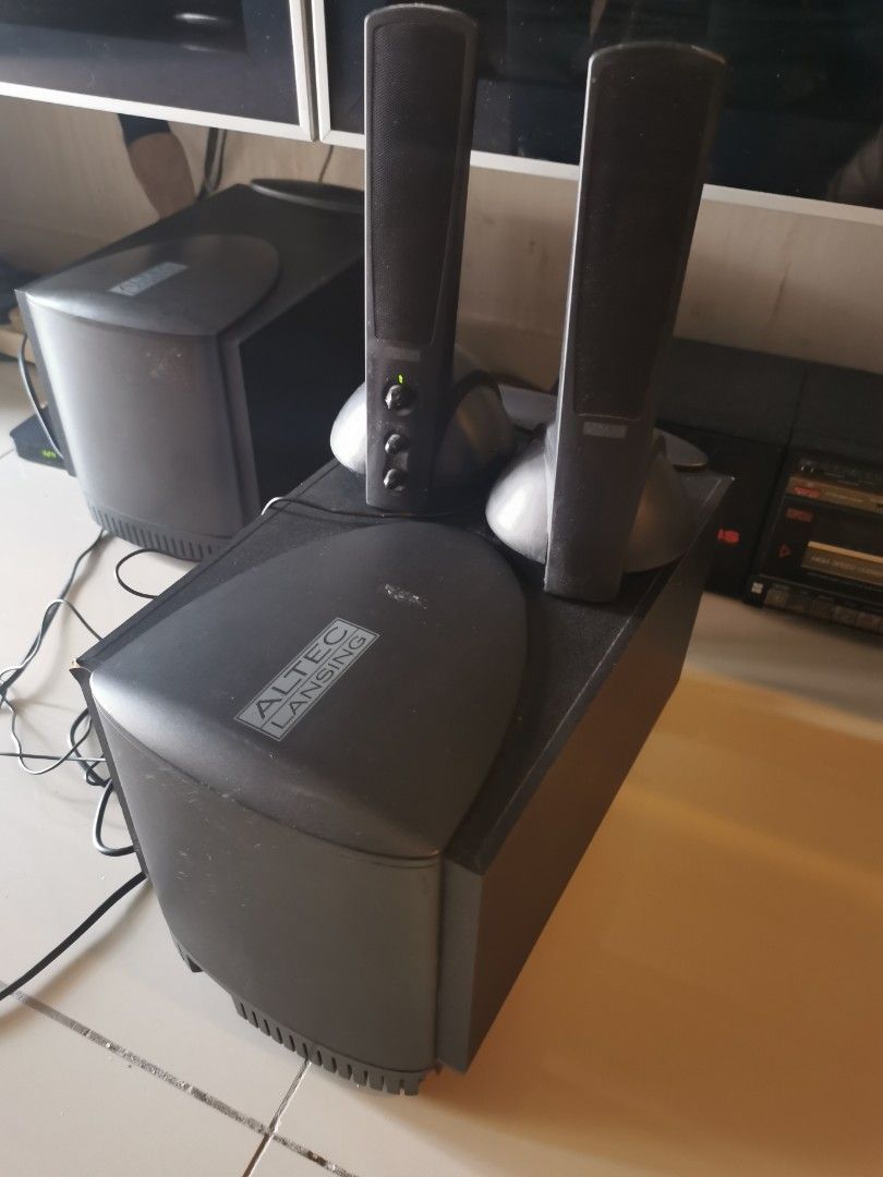 Altec lansing ATP 3, Audio, Soundbars, Speakers & Amplifiers on Carousell