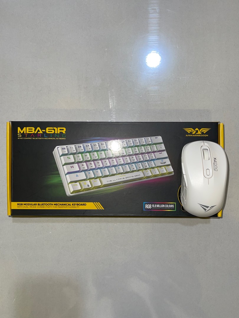 AMG MBA-61R Starling Keyboard (FREE DUO7x MOUSE), Computers & Tech ...
