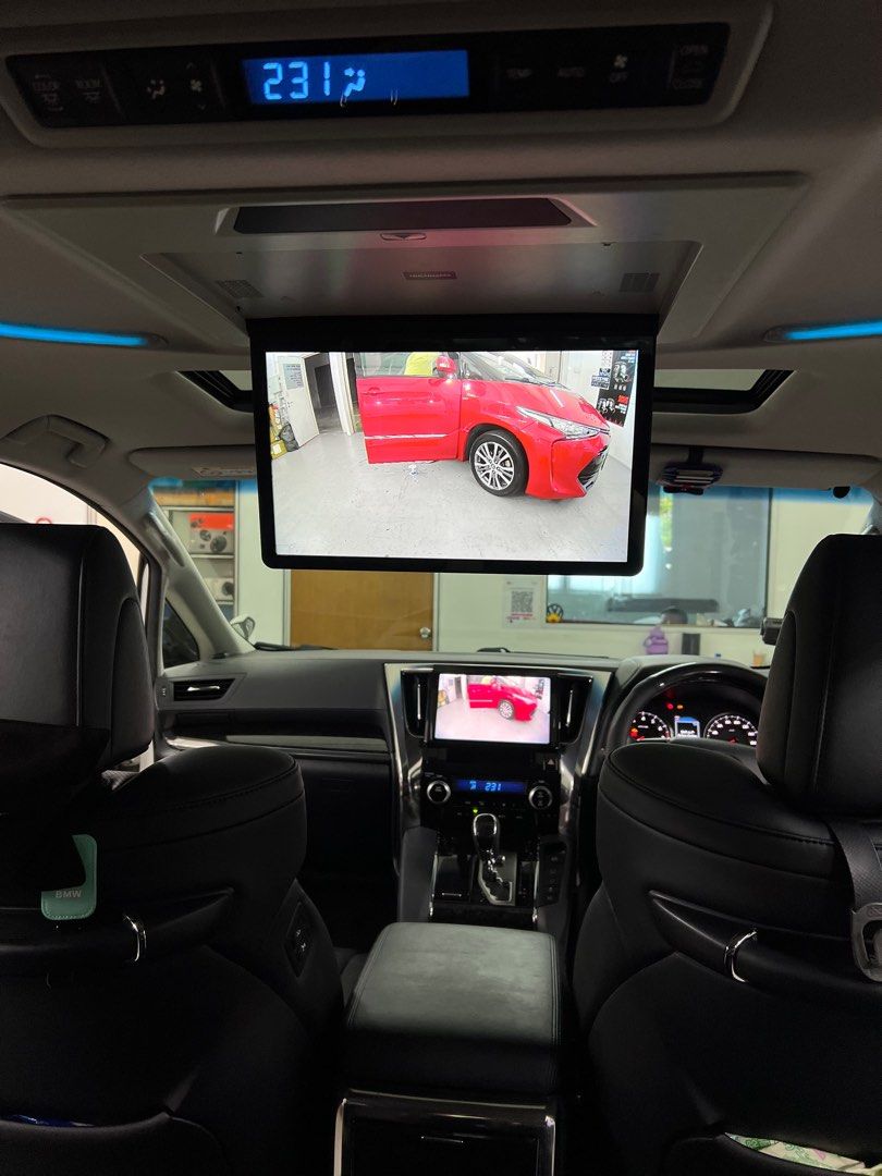 Android player / roof monitor 15.5inch /alphard roof monitor/vellfire ...