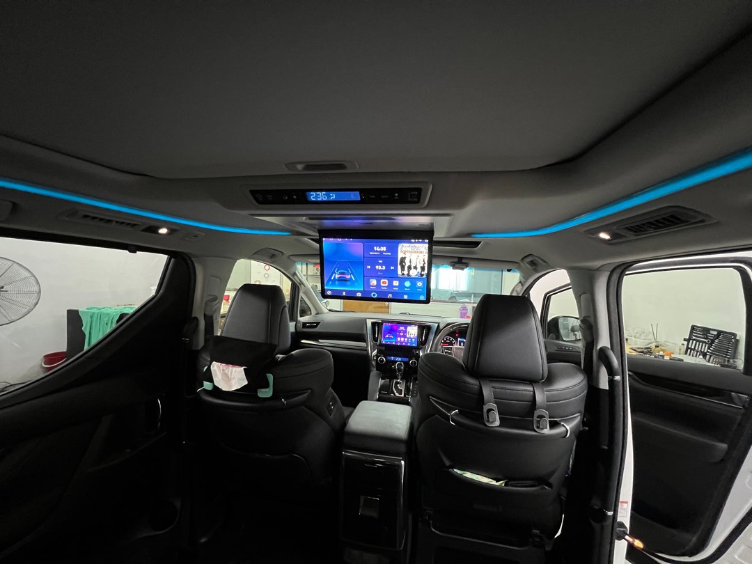 Android player / roof monitor 15.5inch /alphard roof monitor/vellfire ...