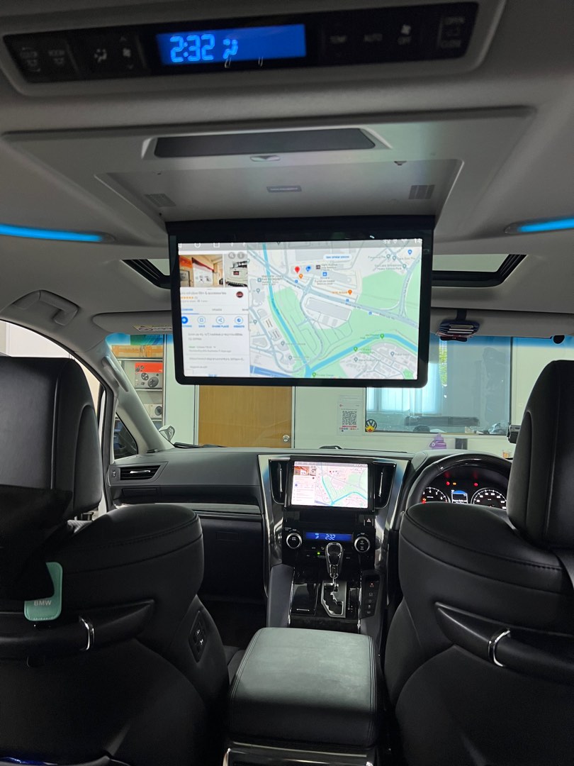 Android player / roof monitor 15.5inch /alphard roof monitor/vellfire ...