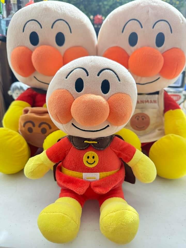 Anpanman Plush Set, Hobbies & Toys, Toys & Games on Carousell