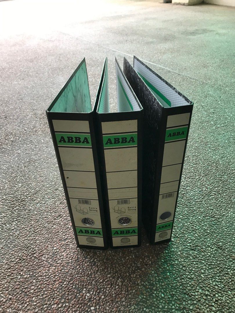 Bantex and ABBA Ring File, Hobbies & Toys, Stationery & Craft ...