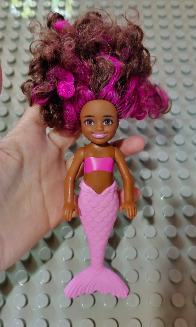 Barbie Mermaid Chelsea Original Mattel // bukan brand Disney, mga, sml ...