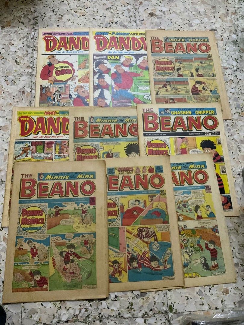 Beano and dandy collection lot, Hobbies & Toys, Books & Magazines ...
