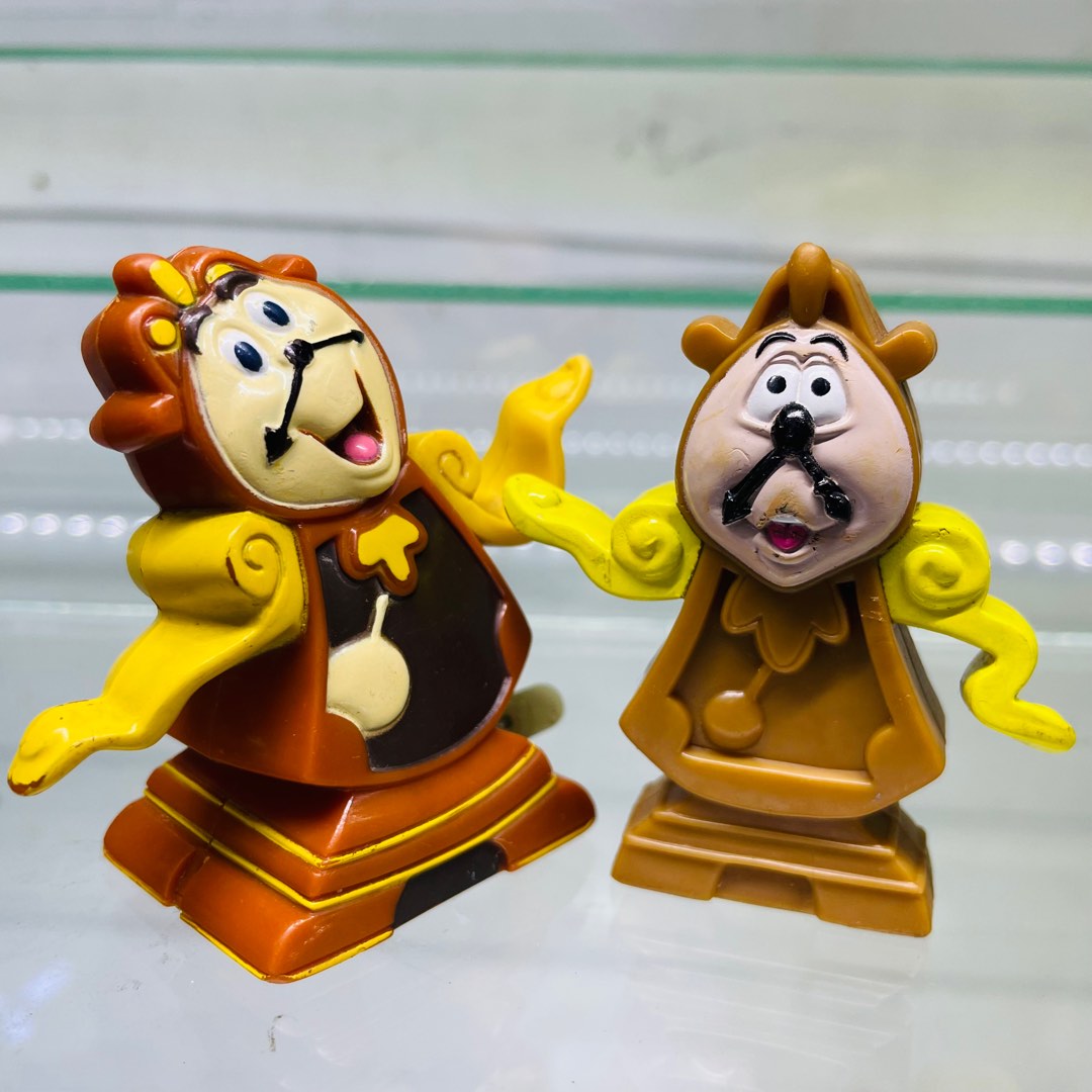 Beauty and the beast clock set, Hobbies & Toys, Toys & Games on Carousell