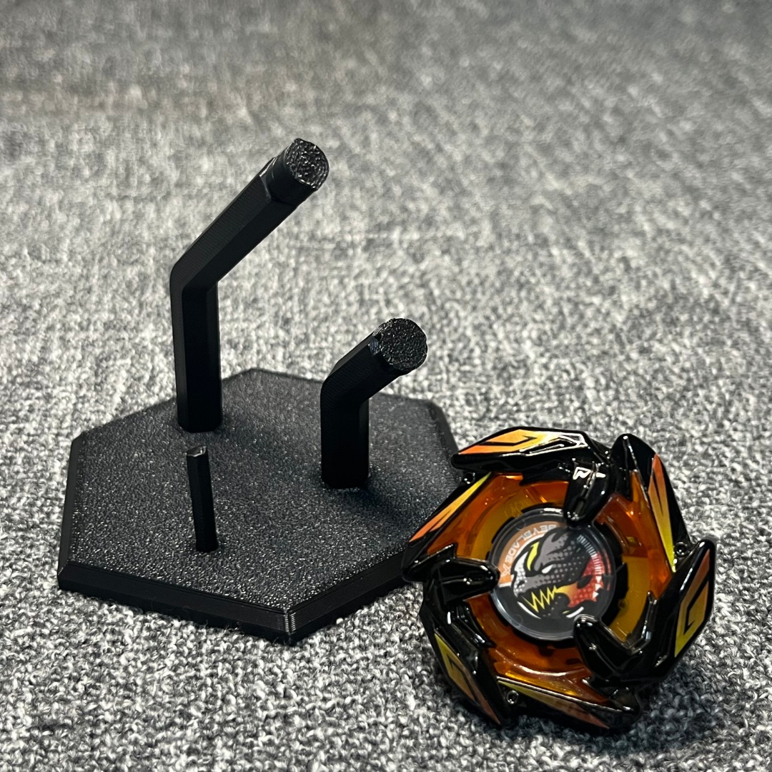 Beyblade X "Full Frontal" Hexagonal Display Stand, Hobbies & Toys, Toys ...