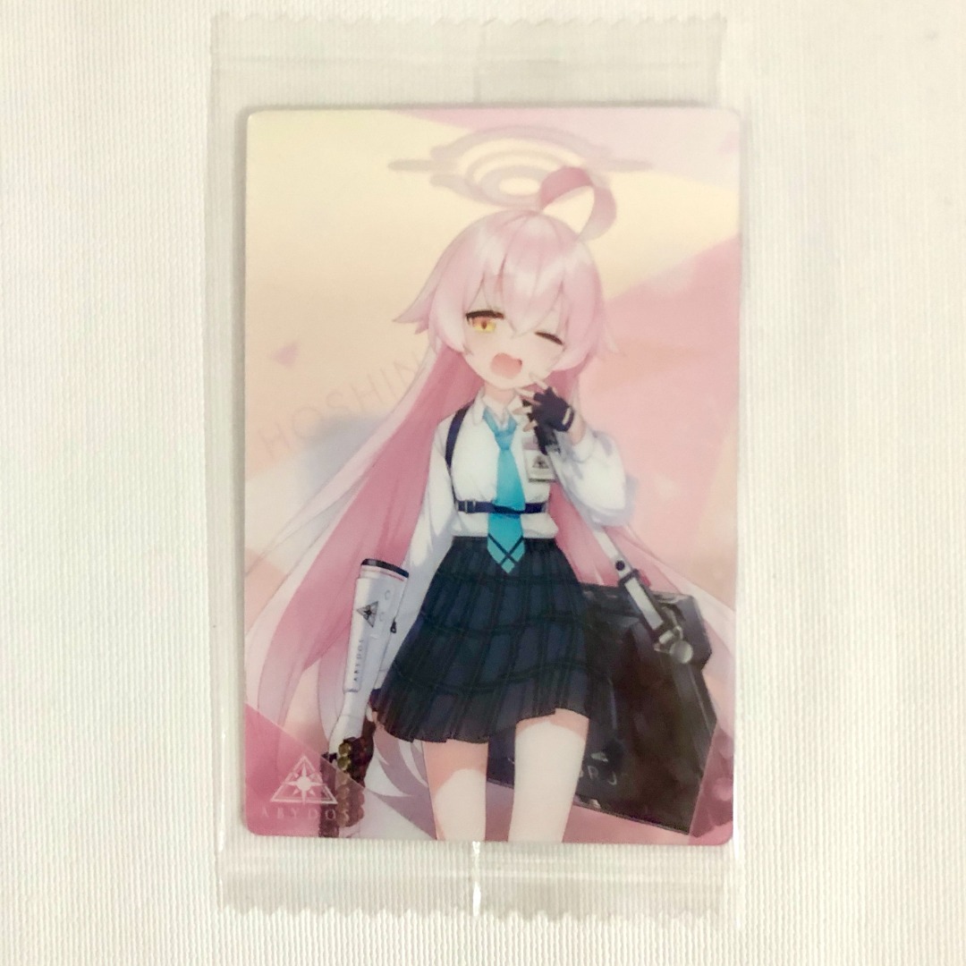 Blue Archive wafer card metallic - Takanashi Hoshino - Official anime ...