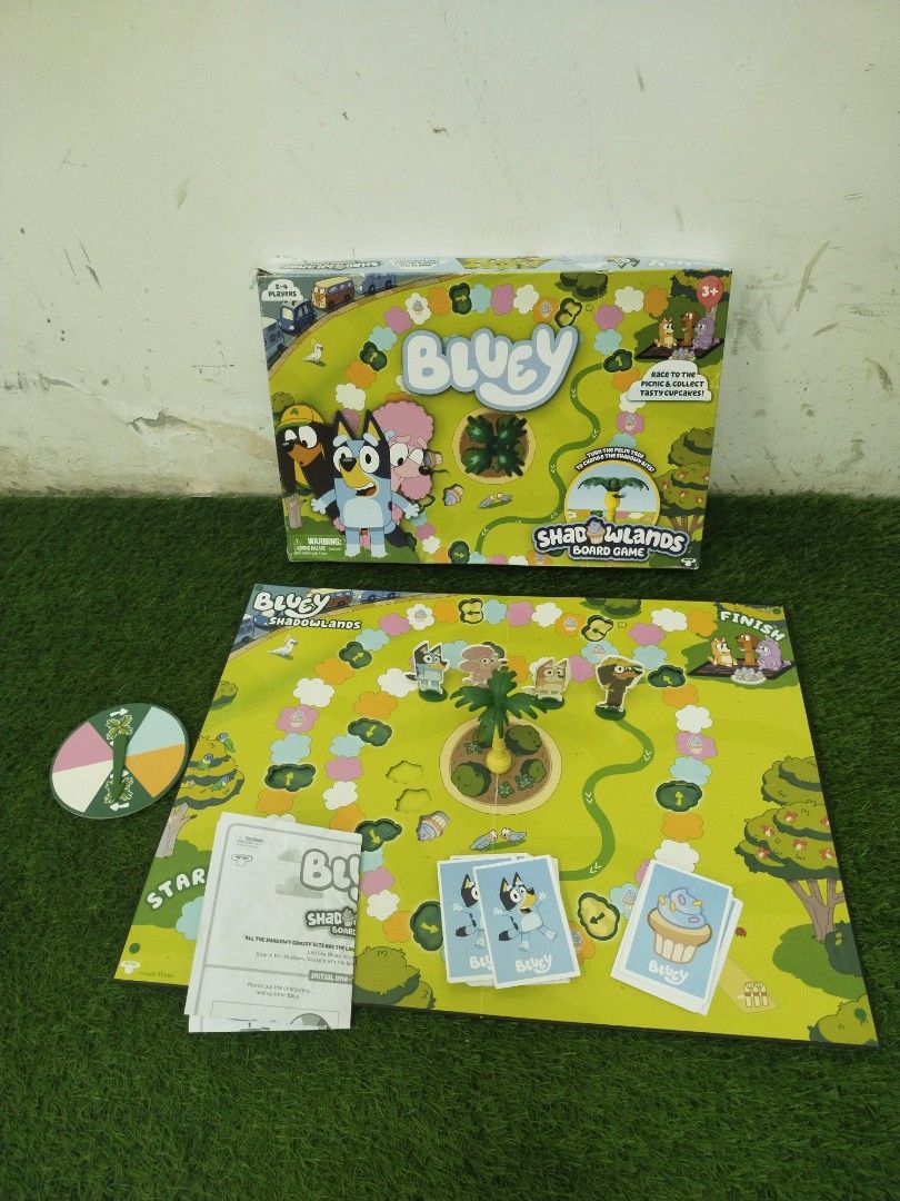 Bluey Shadowlands Family Board Game, Hobbies & Toys, Toys & Games on ...