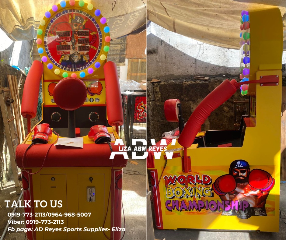 BOXING ARCADE MACHINE, Hobbies & Toys, Toys & Games on Carousell