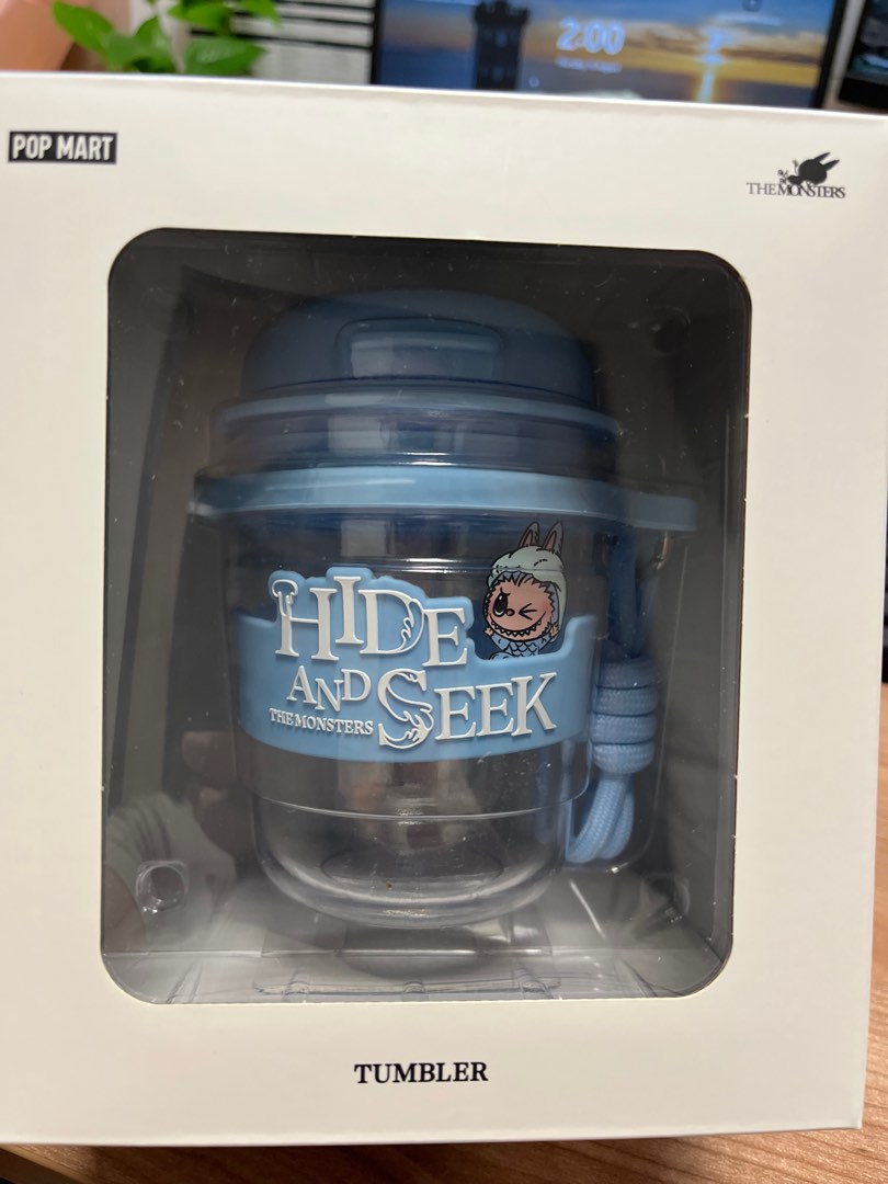 Brand new LABUBU HIDE & SEEK Merlion series TUMBLER POPMART, Hobbies ...