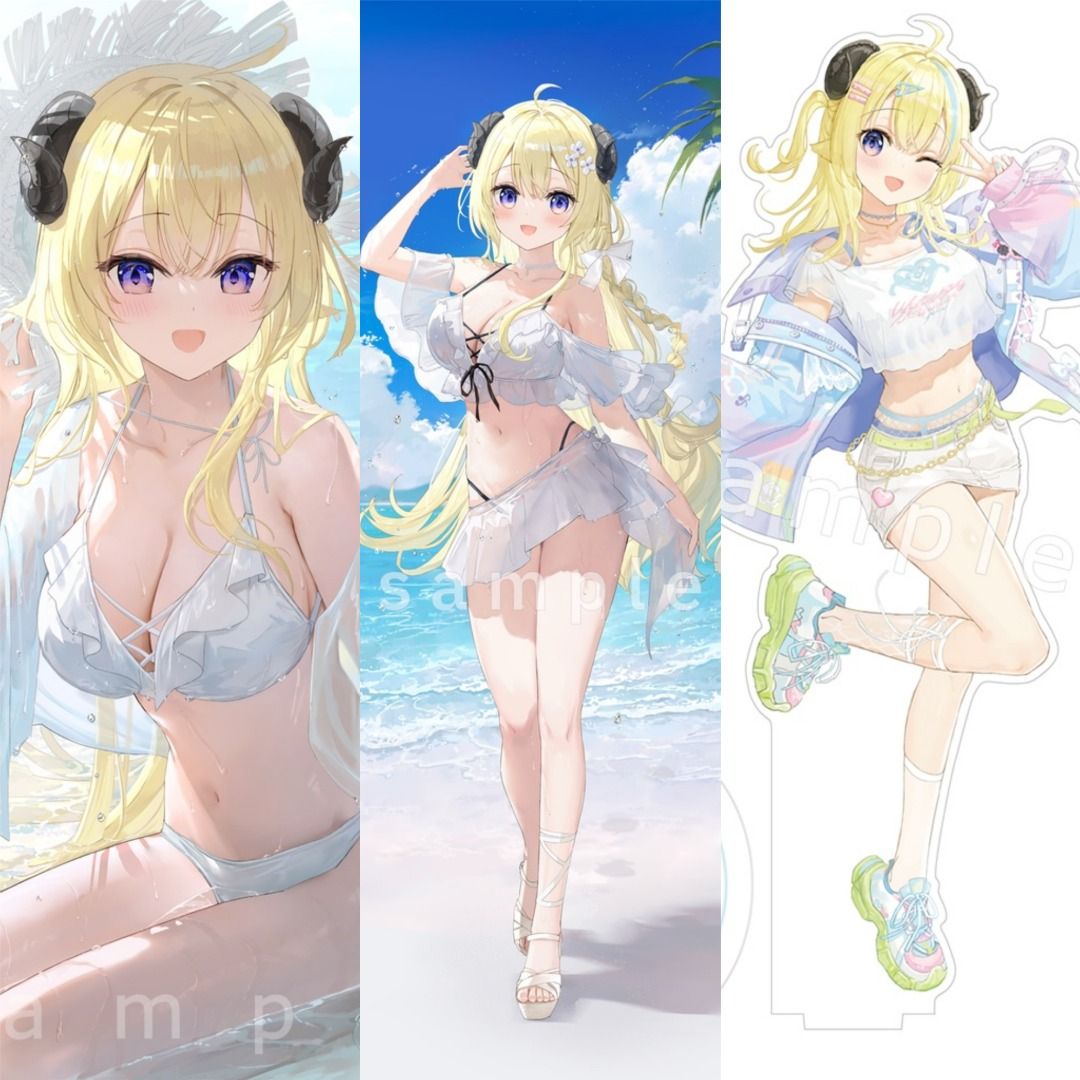 「代購」[C104] hololive 角巻わため 同人周邊 事後通販 (ふーみ / 角卷綿芽 原設擔當), 興趣及遊戲, 收藏品及紀念品, 日本明星 - Carousell