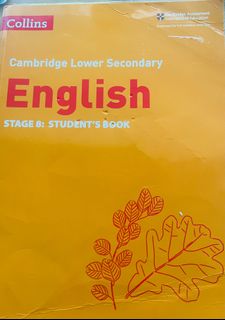 Collins Cambridge Lower Secondary English Stage 8 textbook +workbook, Hobbies & Toys, Books ...