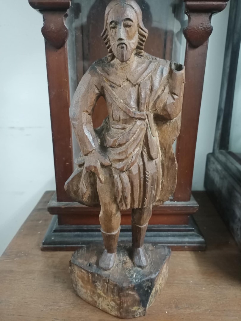 Antique Century Old San Roque from Laguna, Hobbies & Toys, Memorabilia ...
