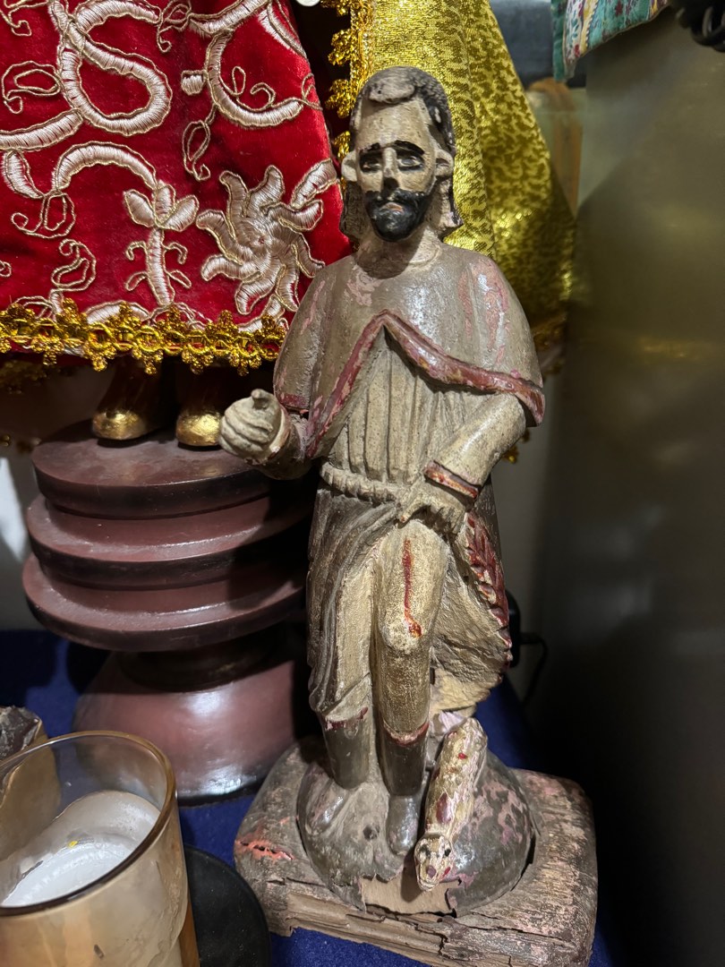 Antique Century Old San Roque from Panay, Hobbies & Toys, Memorabilia ...