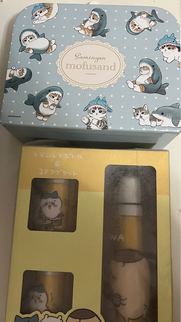 Chiikawa不鏽鋼杯 Mofusand不鏽鋼杯, 傢俬＆家居, 廚具和餐具, 廚水杯、水壺 - Carousell