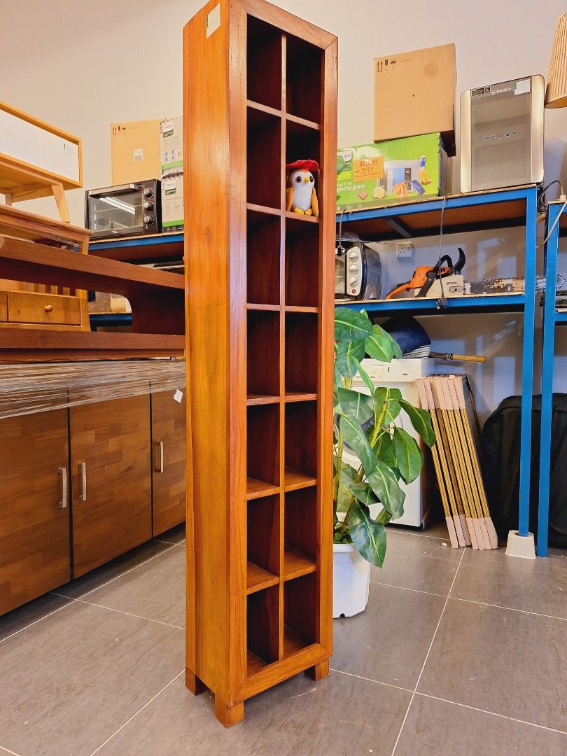 Classic Solid Oak Wooden Tower Display Unit | Unit Paparan Menara Kayu ...