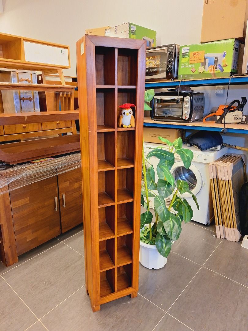 Classic Solid Oak Wooden Tower Display Unit | Unit Paparan Menara Kayu ...