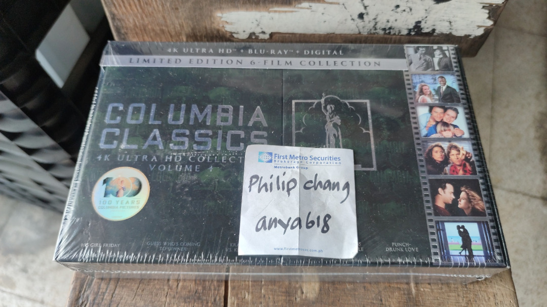 Columbia Classics Collection: Volume 4 (Limited Edition | His Girl Friday 4K / Guess Who's ...