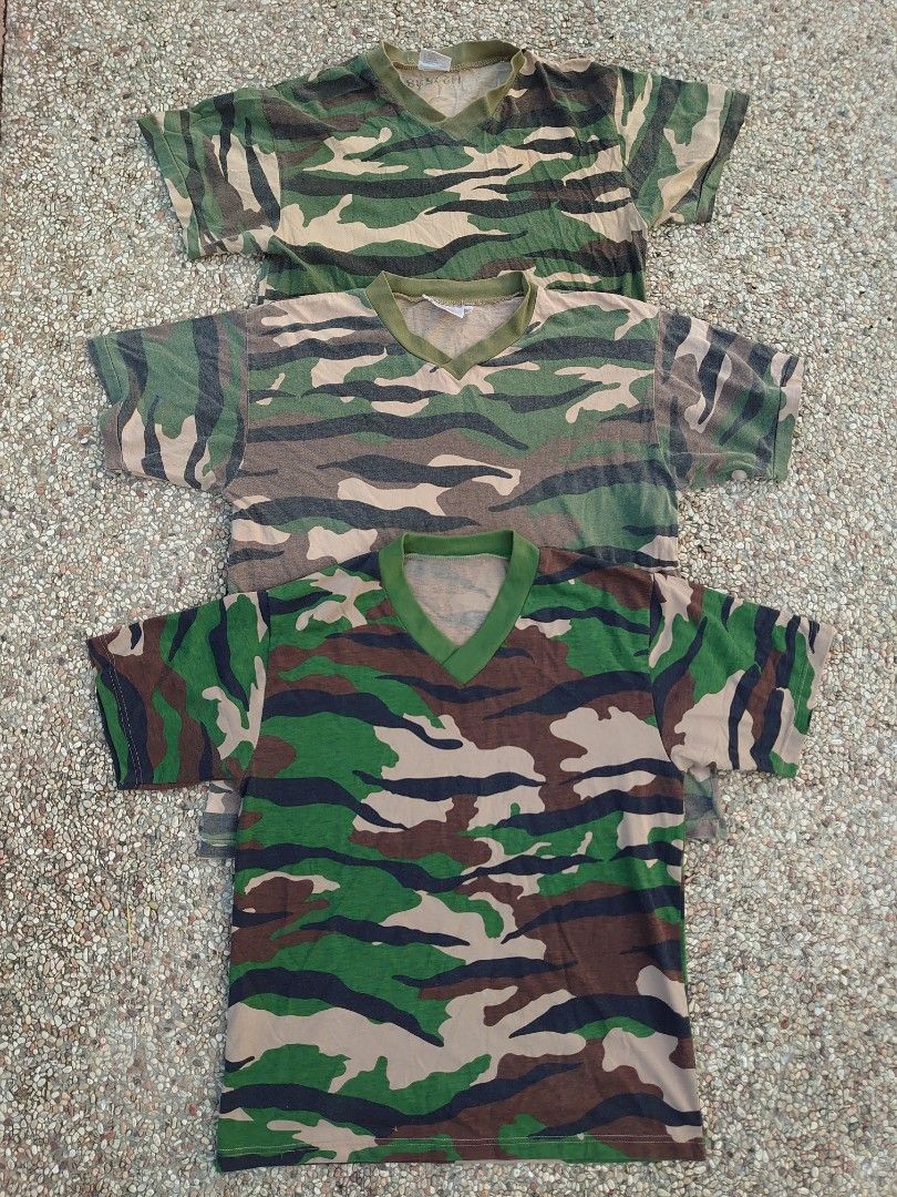 Combo baju askar, Men's Fashion, Tops & Sets, Tshirts & Polo Shirts on ...