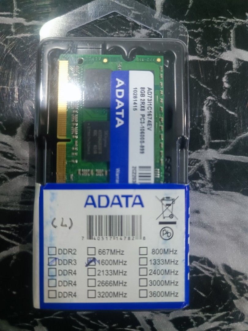 Ddr3 Ram stick new sealed item, Computers & Tech, Parts & Accessories ...