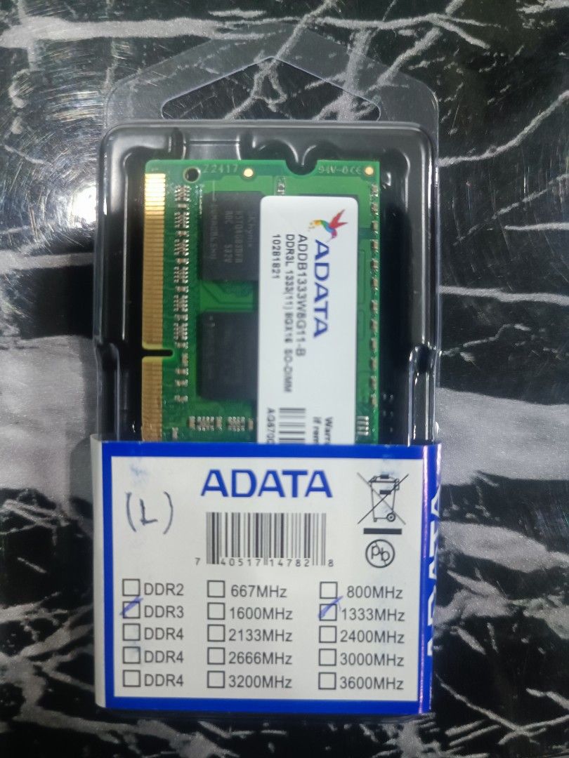 Ddr3 Ram stick new sealed item, Computers & Tech, Parts & Accessories ...