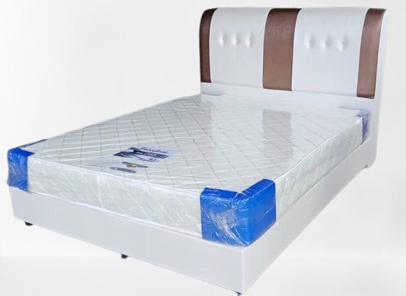 Divan Bed Katil PVC Bed Queen Size, Furniture & Home Living, Furniture ...