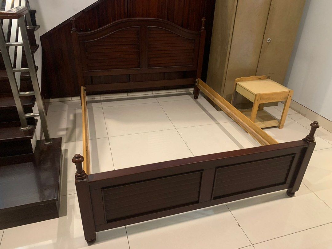 Divan Dipan Kasur Mattress Matras Kayu tidur queen, Perabotan Rumah di ...
