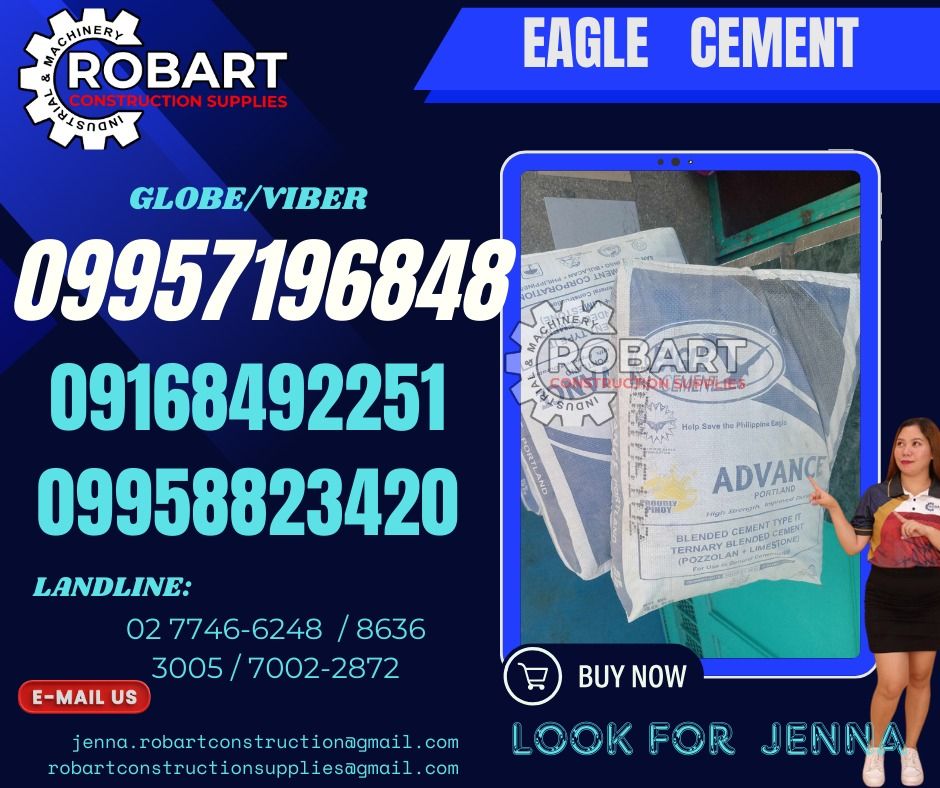 eagle cement 40kg, Commercial & Industrial, Construction Tools ...