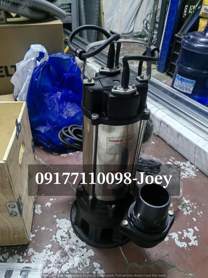 Ferelli sewage pump, Commercial & Industrial, Construction Tools ...