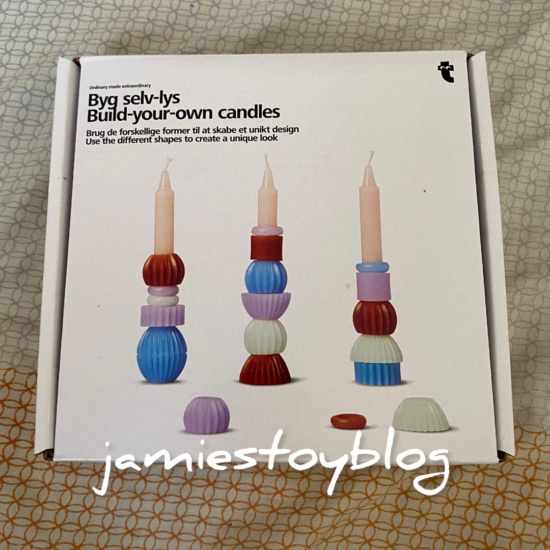 Flying Tiger Build-your-own candles, Furniture & Home Living, Lighting ...