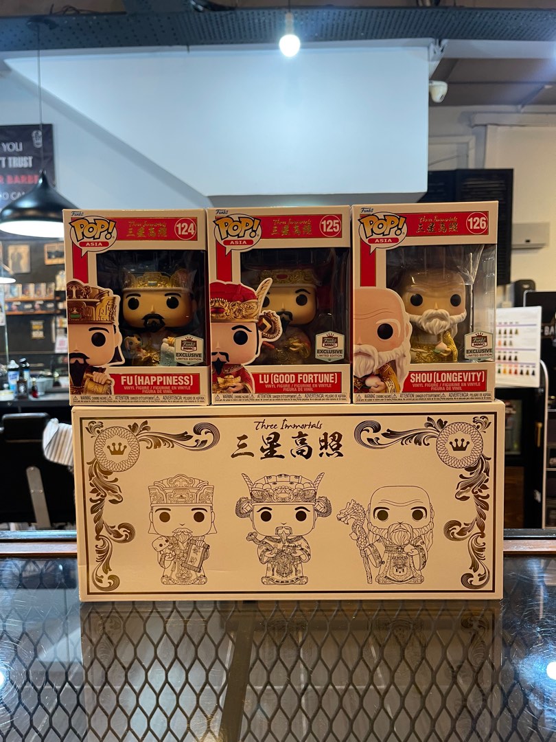 Funko Pop Three Immortals Exclusive, Hobbies & Toys, Toys & Games on ...