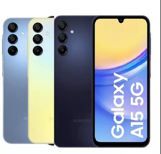 Galaxy A15 5G Blue Black 128GB, Mobile Phones & Gadgets, Mobile Phones ...