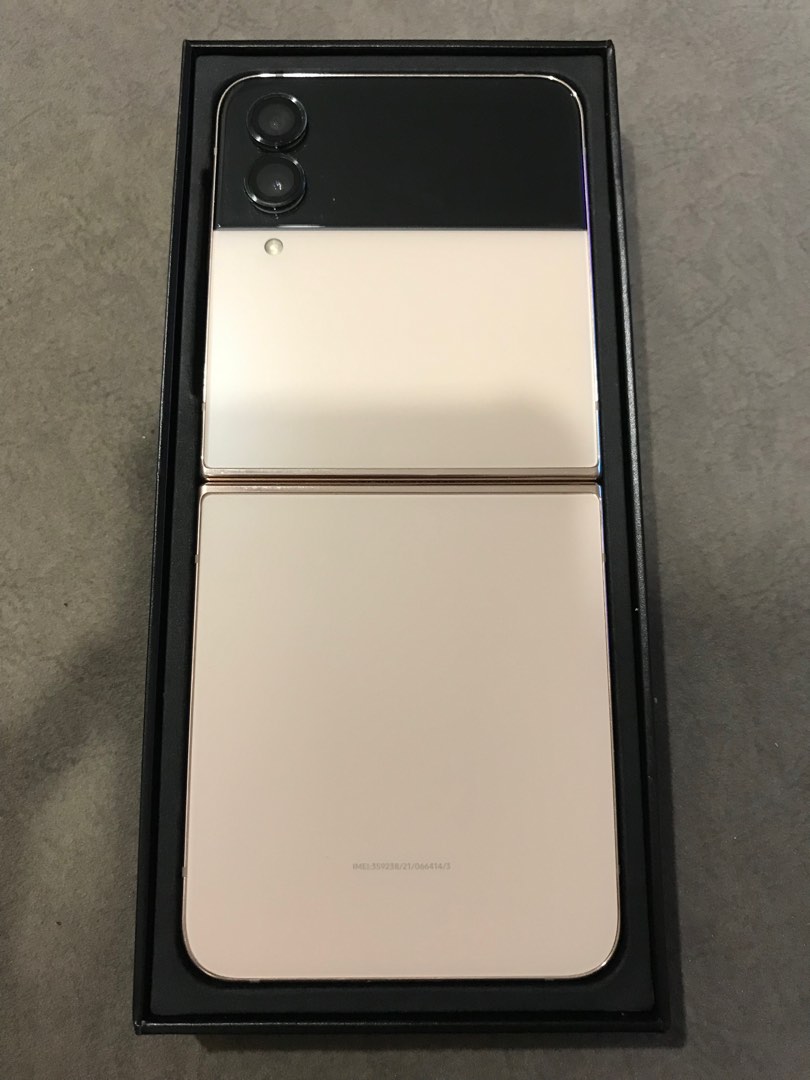 Galaxy Z Flip 4 512GB Pink Gold, Mobile Phones & Gadgets, Mobile Phones ...