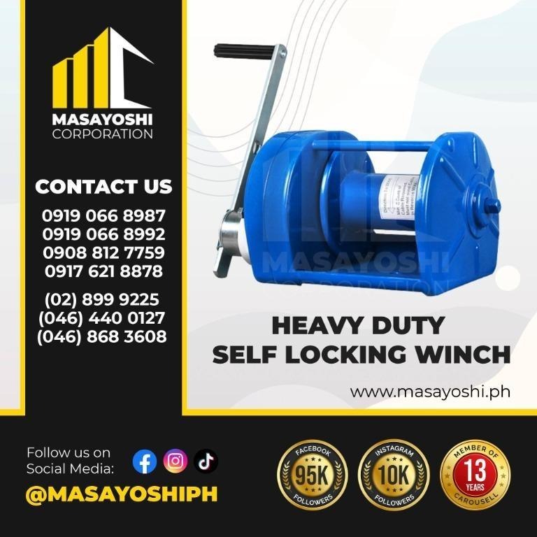 Heavy Duty Self Locking Winch | Winches | Hand Winch | Harbor Freight ...