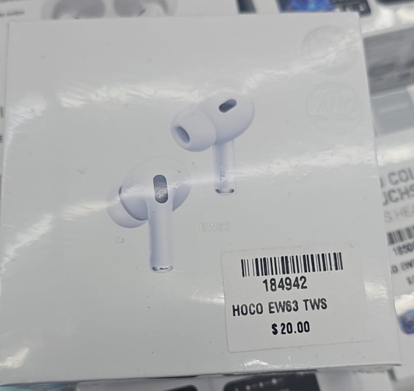 Hoco Ew63 ANC Bluetooth 5.3 True Wireless Earbuds | Same Day Delivery ...