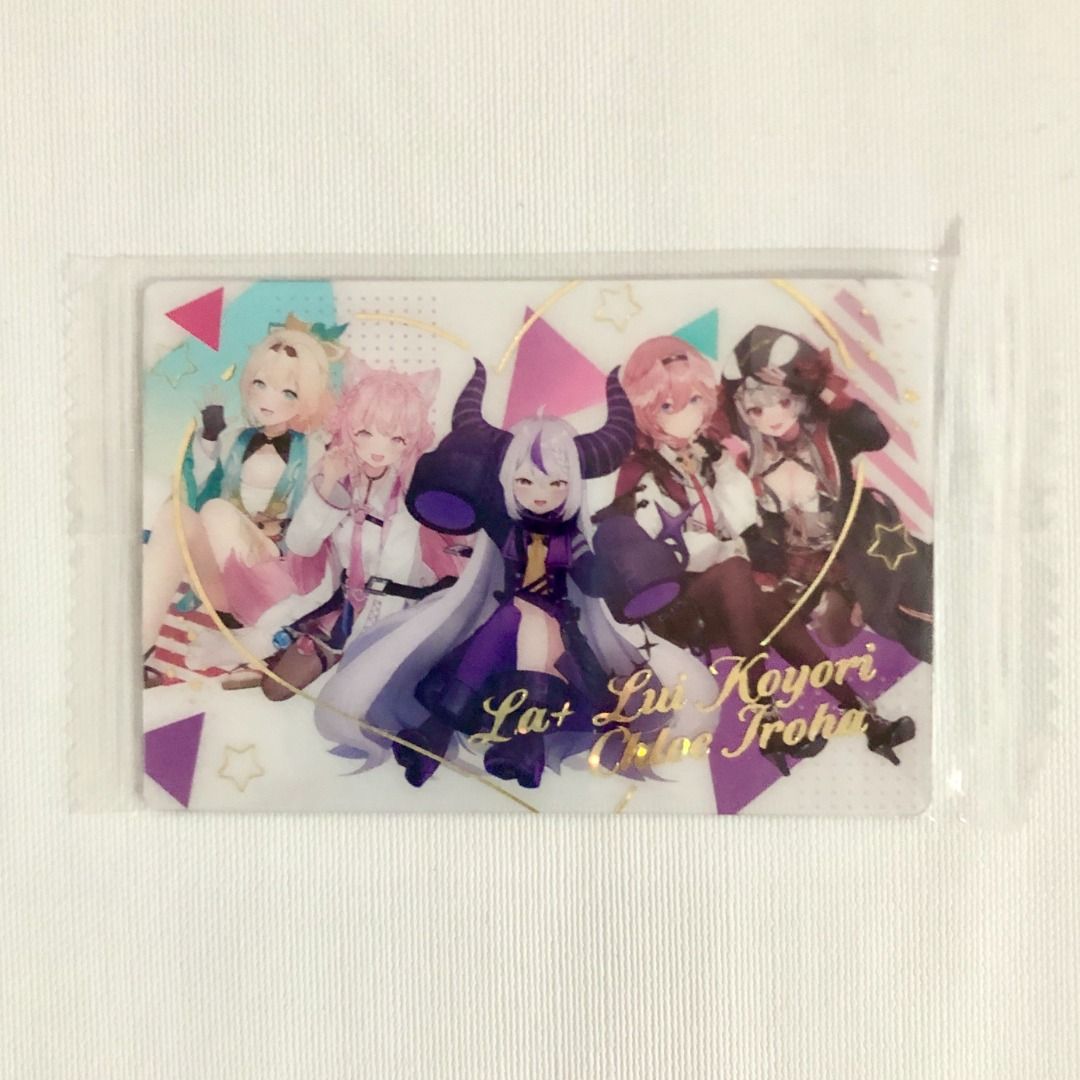 Hololive HoloX Wafer Card - Official anime vtuber group merchandise ...