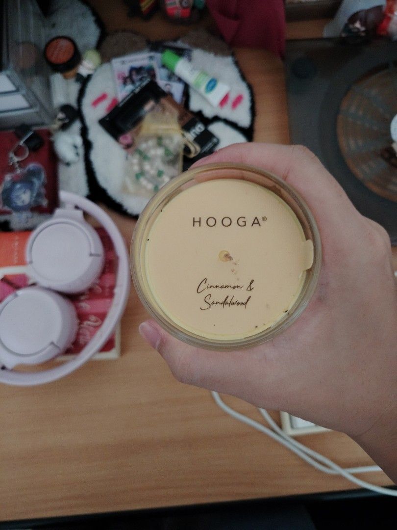 Hooga scented candle, Furniture & Home Living, Home Fragrance on Carousell