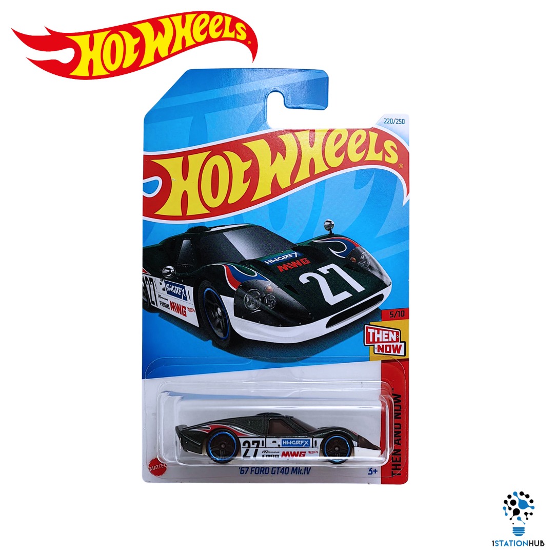 Hot Wheels THEN AND NOW | '67 Ford GT40 Mk.IV | Hotwheels Car Collector ...