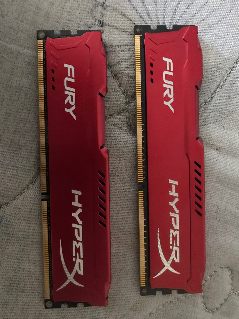 HyperX Fury Red (DDR 3 - 8GB), Computers & Tech, Parts & Accessories ...