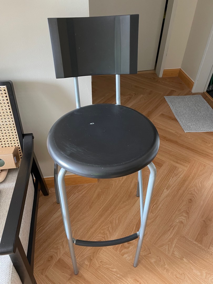 IKEA BAR STOOL, Furniture & Home Living, Furniture, Chairs on Carousell