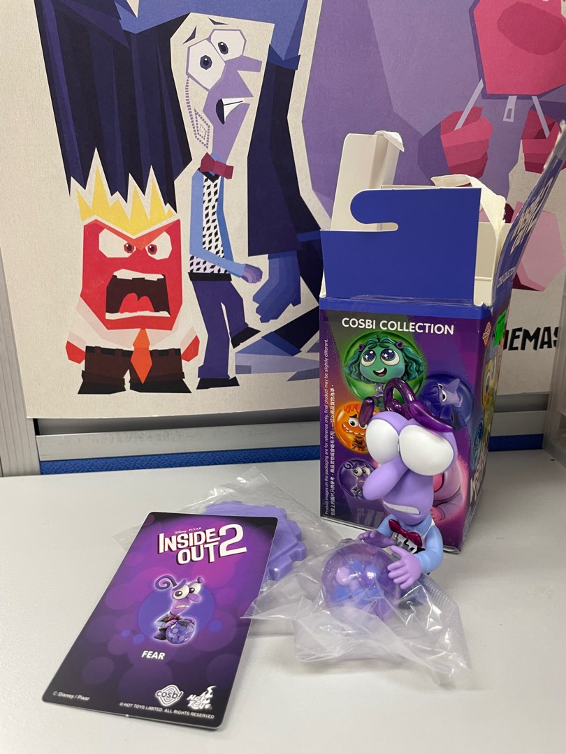 Inside Out 2 盲盒 呀驚換呀愁/呀怒, 徵收 - Carousell