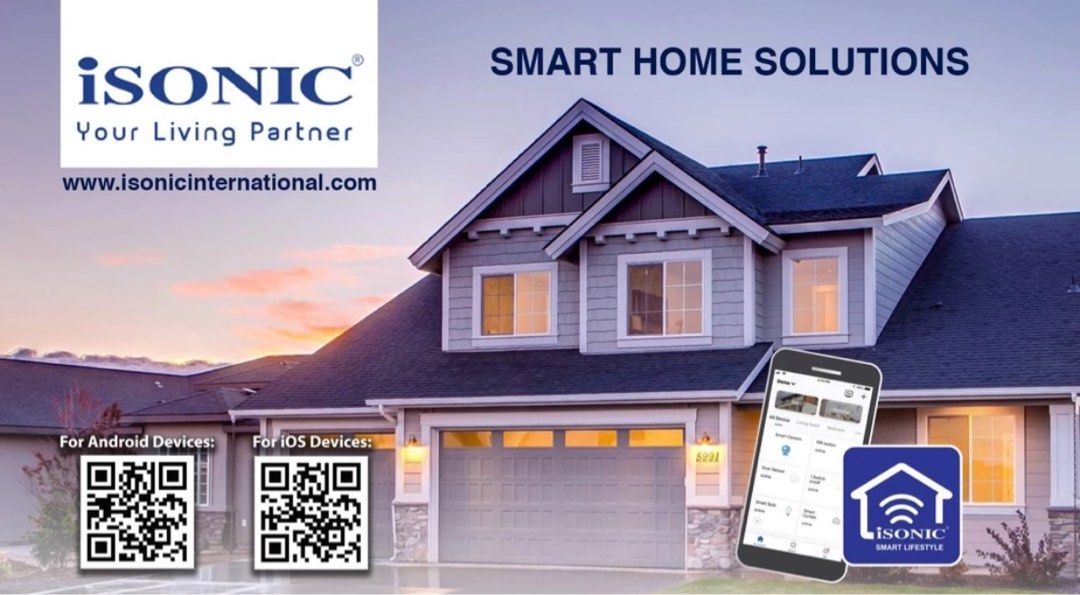 Isonic Smart Door Lock E203BL, TV & Home Appliances, TV & Entertainment ...